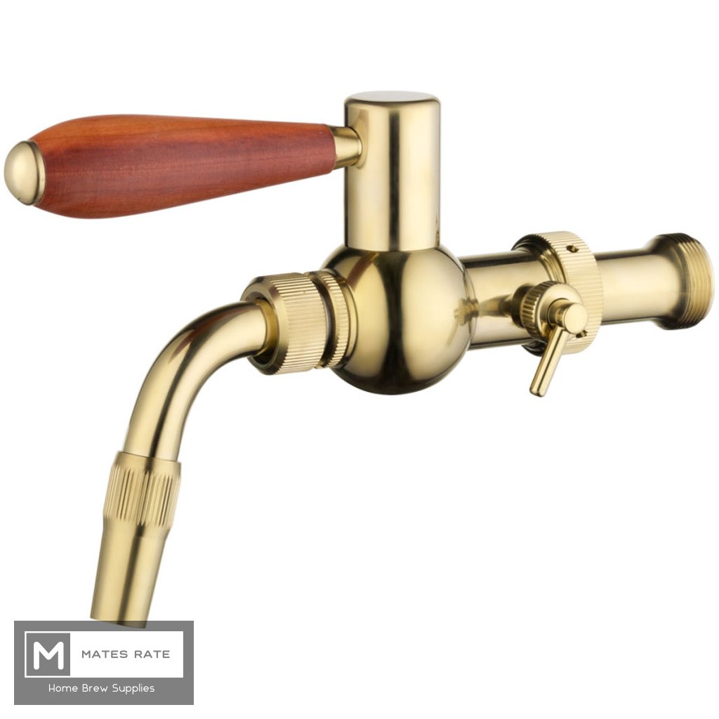 LUKR Baroko faucet, stainless steel, Tin W/ U.S. Shank Adapter – Mates ...