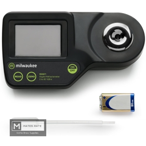 Milwaukee MA871 Digital Brix Refractometer – Mates Rate Home Brew Supplies