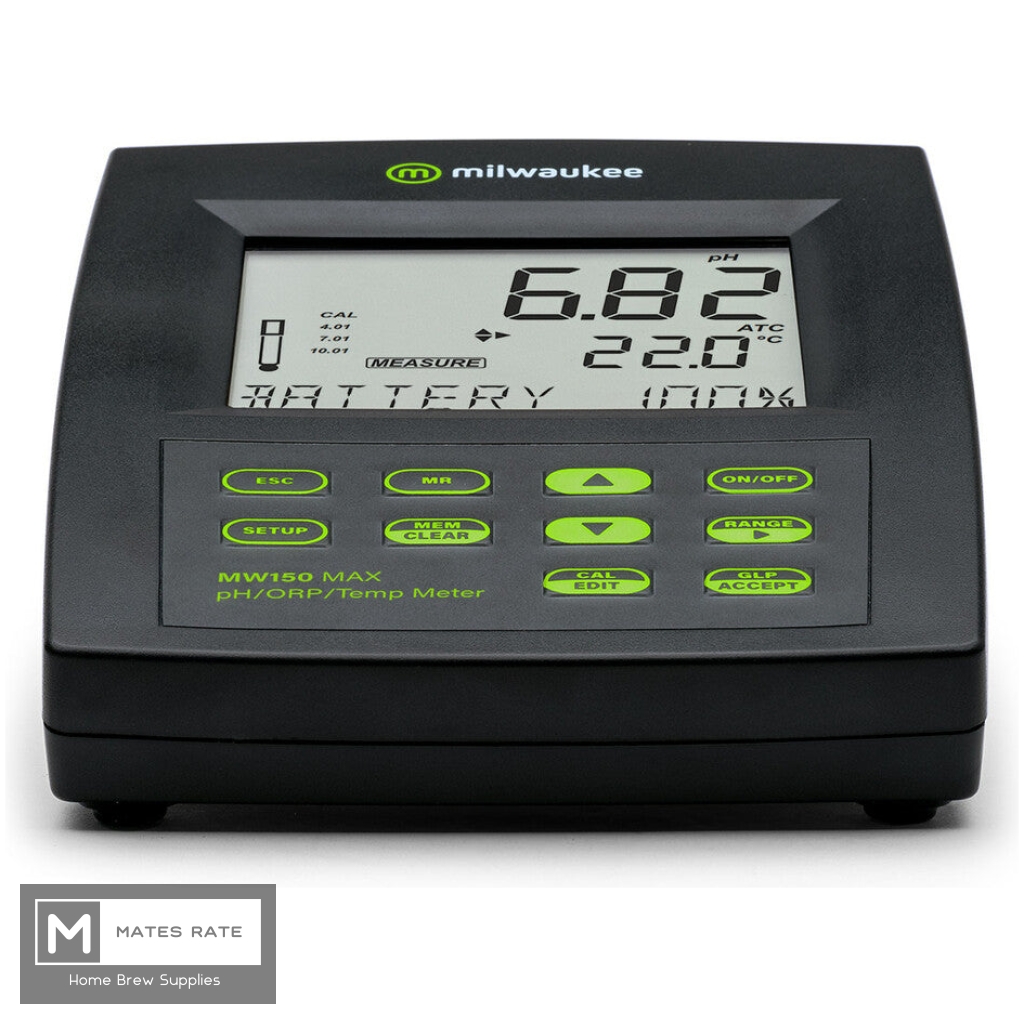 Milwaukee MW150 MAX pH/ORP/Temp Bench Meter- Pre Order – Mates Rate ...
